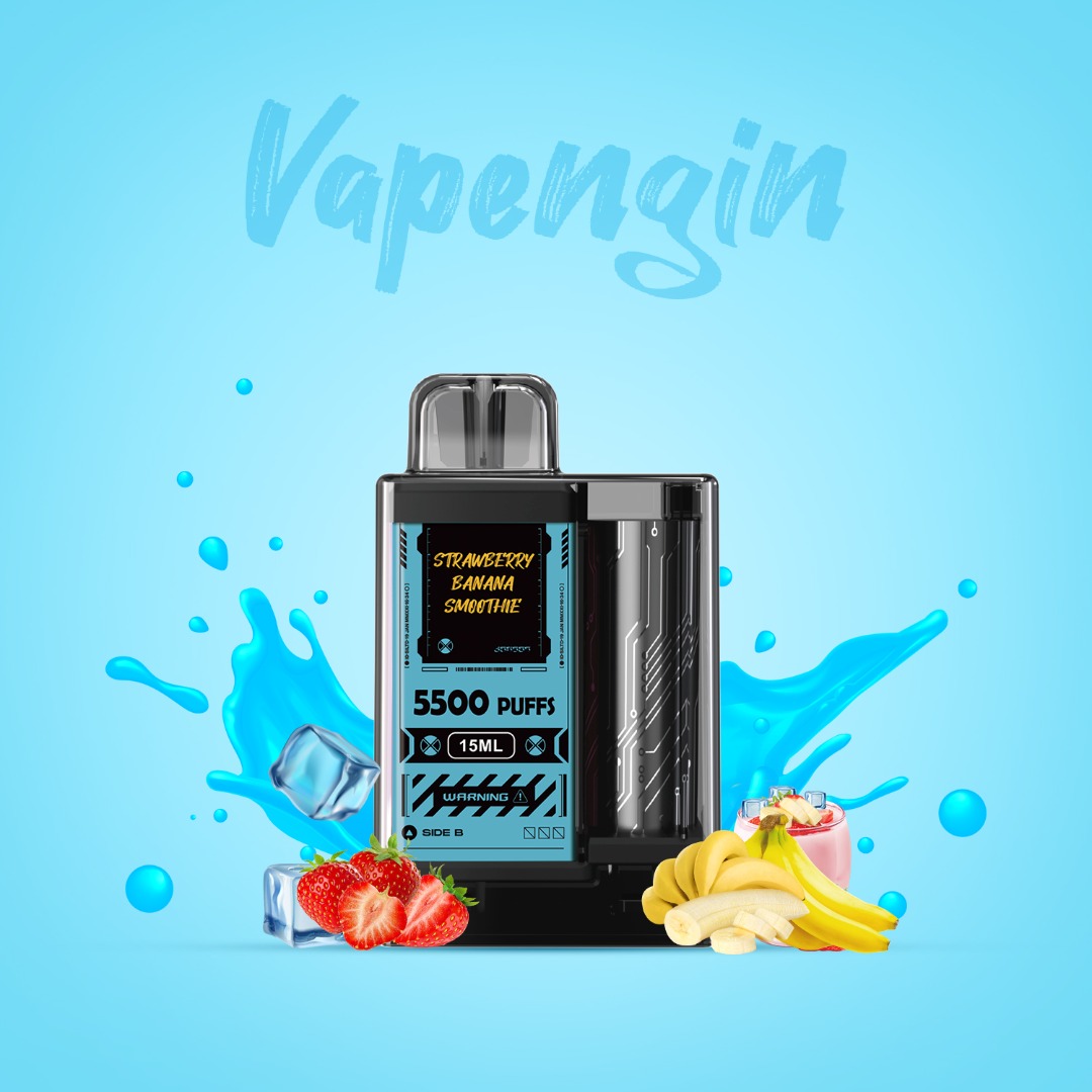 Vapengine-Strawberry Banana Smoothie - CloudVape Juice Shop Online Vape ...