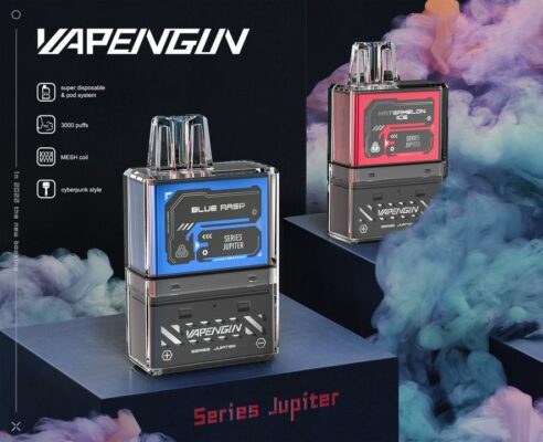 Vapengin Jupiter 3000 Puff Disposable Starter Kit (Closed Pod System ...